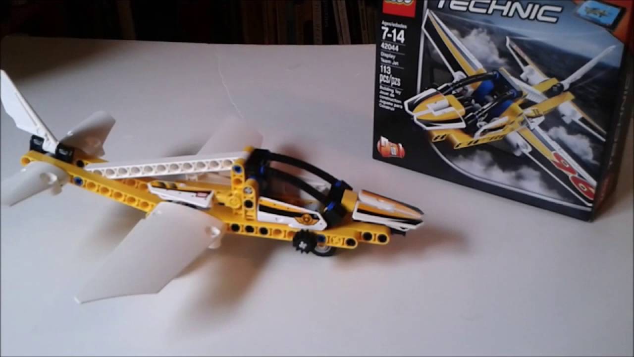 Display Team Jet lego 42044 - YouTube