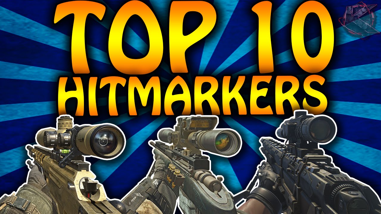 "TOP 10 TRICKSHOT HITMARKERS" in Call of Duty! (Call of Duty Top 10 ...