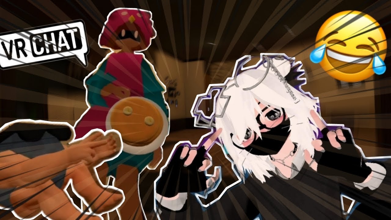 First time playing VRChat - **( some random guy took my bottle ...