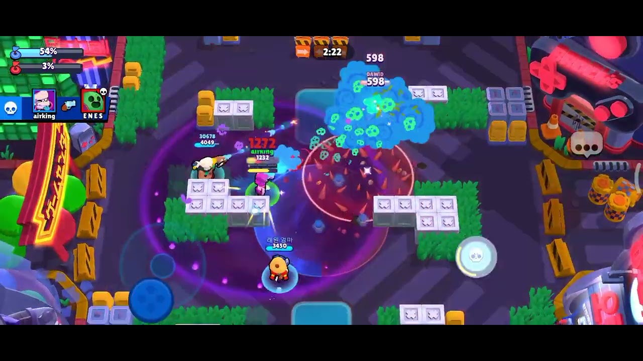 Brawl Stars Emz Hot Zone Youtube