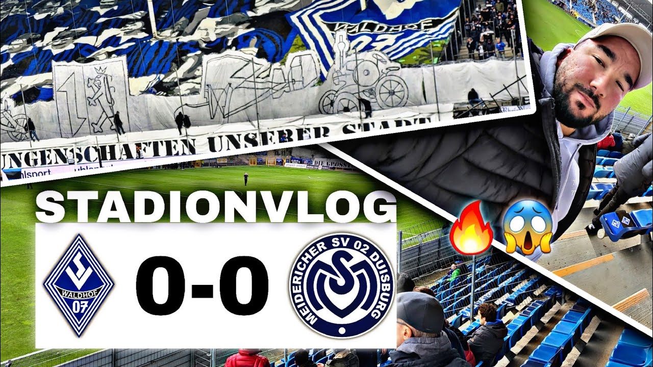 WALDHOF MANNHEIM FANS MIT CHOREO 🔥💪 SV Waldhof Mannheim vs MSV Duisburg ...