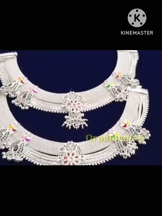 new latest design silver Payal नया डिजाइन सिल्वर पायल#Payal#youtube ...