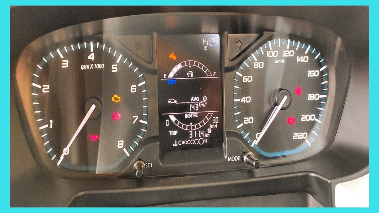 TATA PUNCH Instrument Cluster Full Features Explained I ...