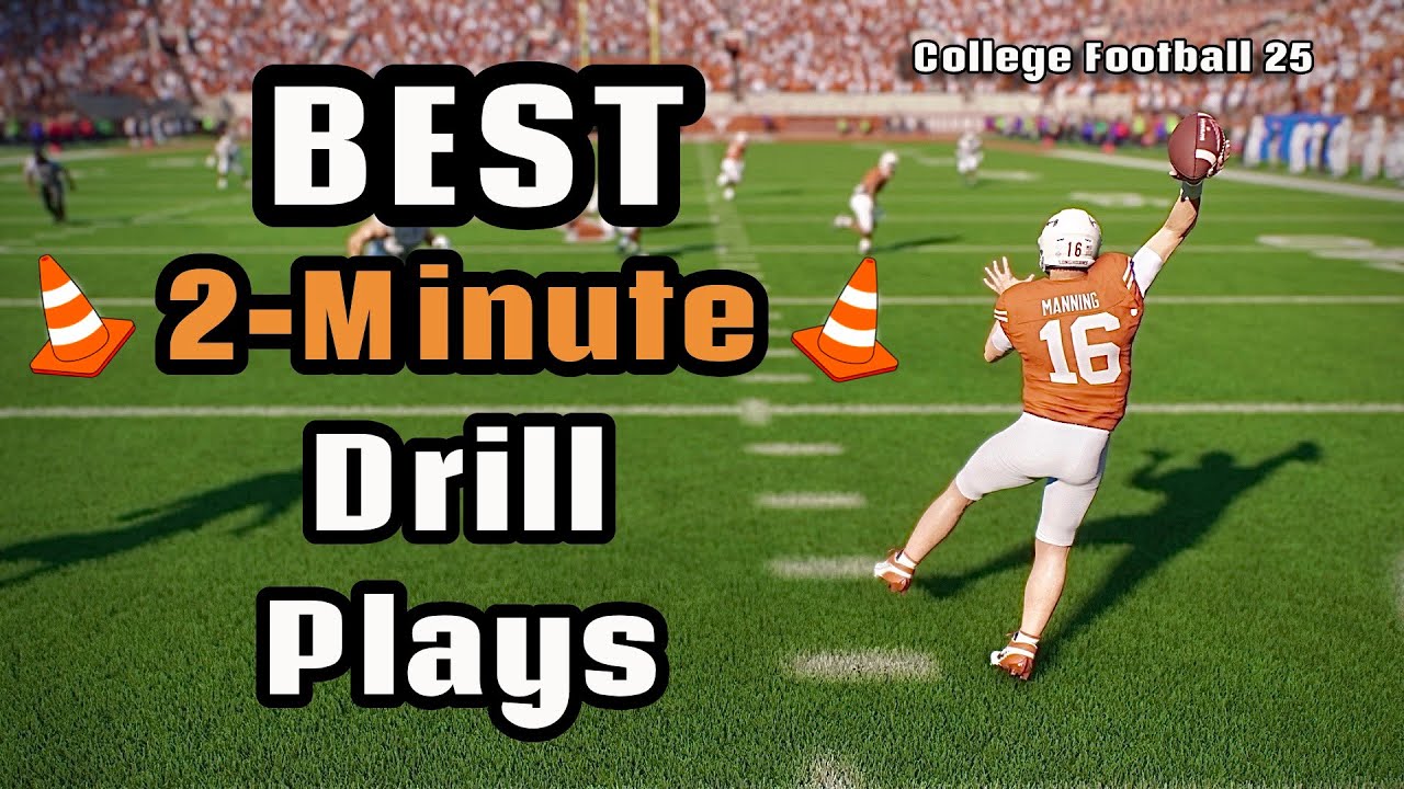 BEST 2-Minute Drill Plays on College Football 25 - YouTube