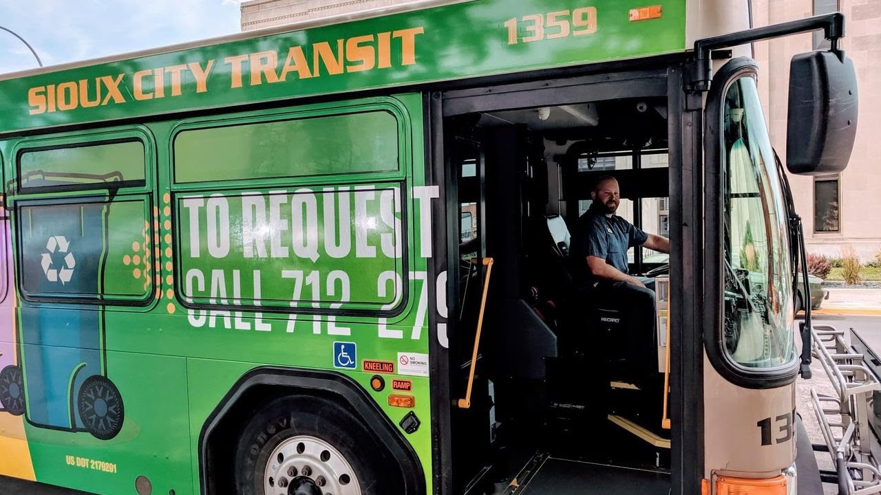 Daily fare option now available for Sioux City Transit riders - YouTube