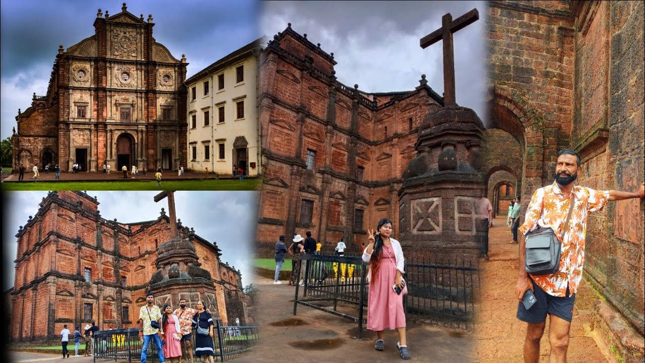 Old Church Goa ⛪ Basilica of Bom Jesus || Goa Mumbai Vlogs 🙏 500 Year ...