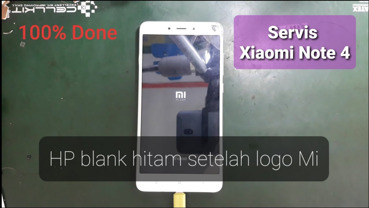 Xiaomi Note 4 Blank hitam setelah logo Mi - YouTube