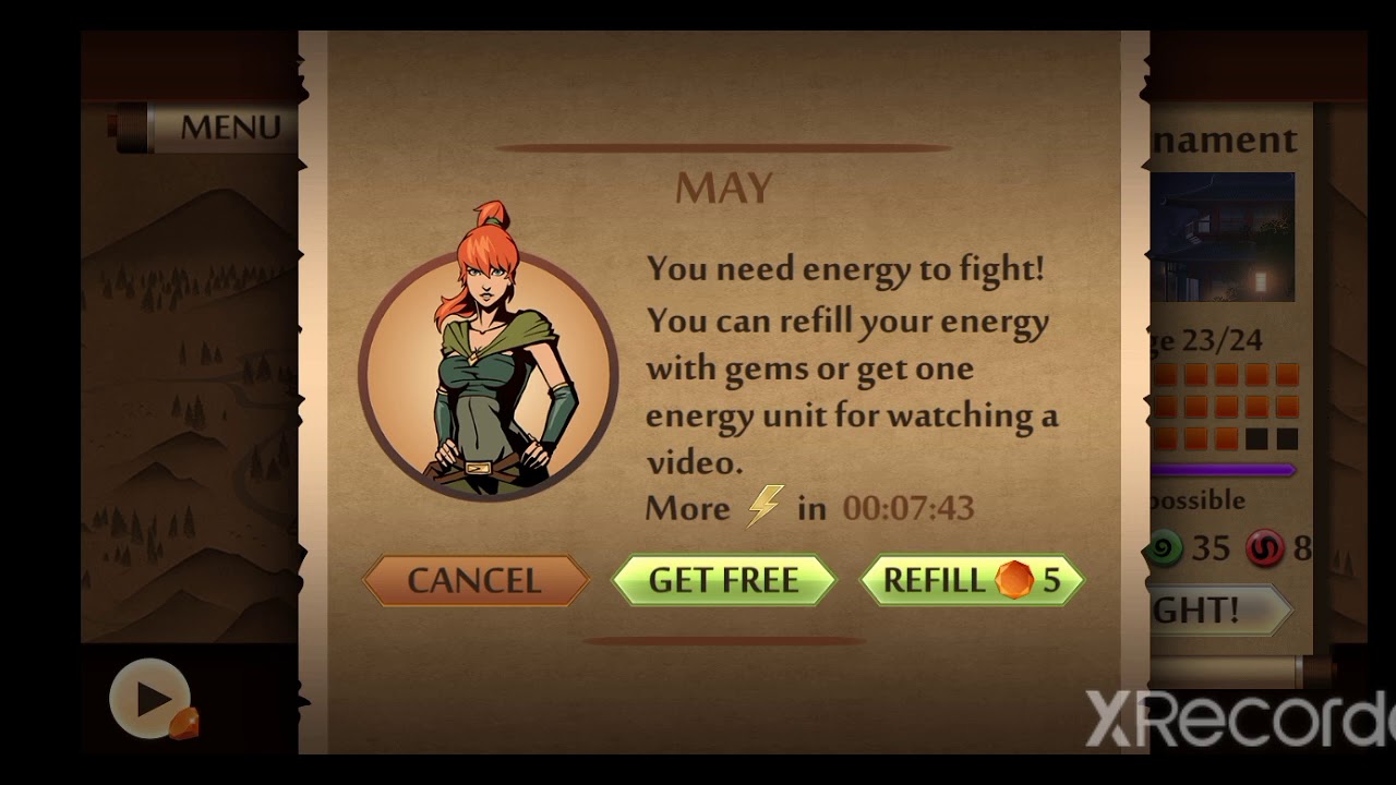 Shadow fight 2- do this to regenerate your energy - YouTube