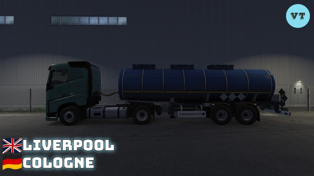 Liverpool - Cologne | Euro Truck Simulator 2 [EP6] - YouTube