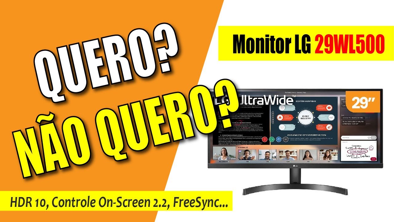 Monitor Ultrawide LG 29WL500 - Do Home ao Office. (É BOM?) - YouTube