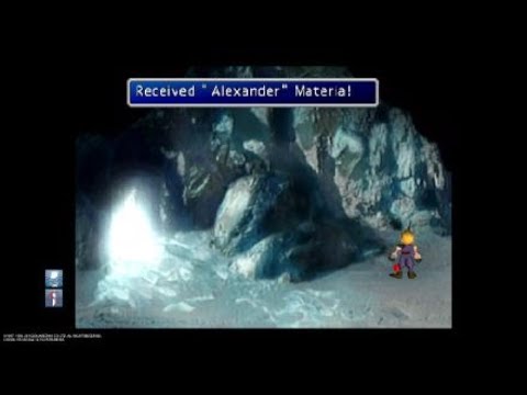 FINAL FANTASY VII - How to Get Alexander Summon Materia - YouTube