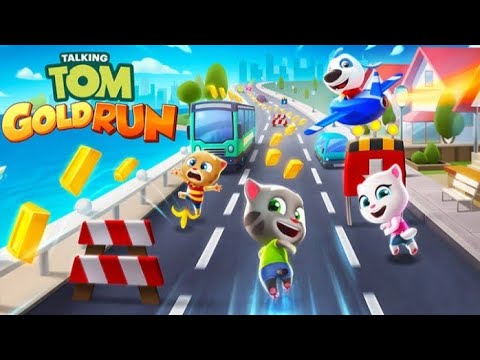 #Omg😱3 Maps in 1 Run 😇|Talking Tom Gold Run(Android/iOS Gameplay ...