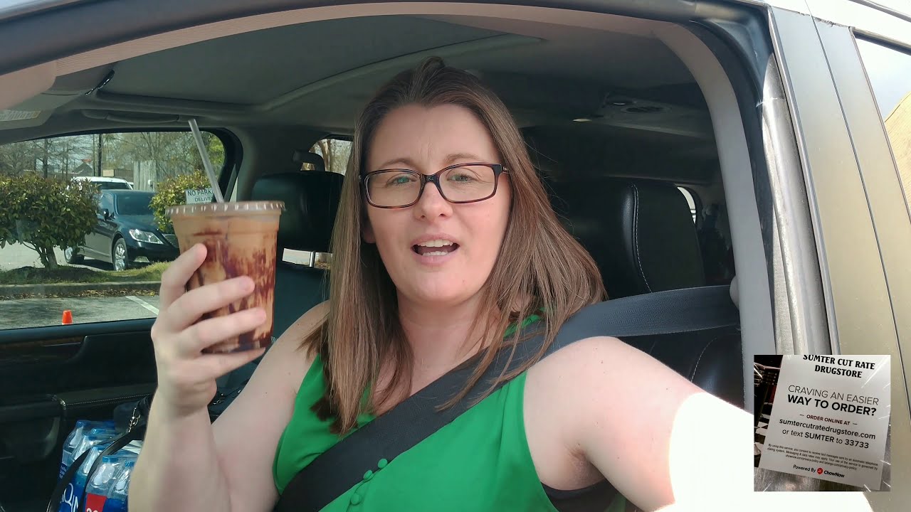 Sumter Cut Rate customers picking up orders and Iced mochas - YouTube