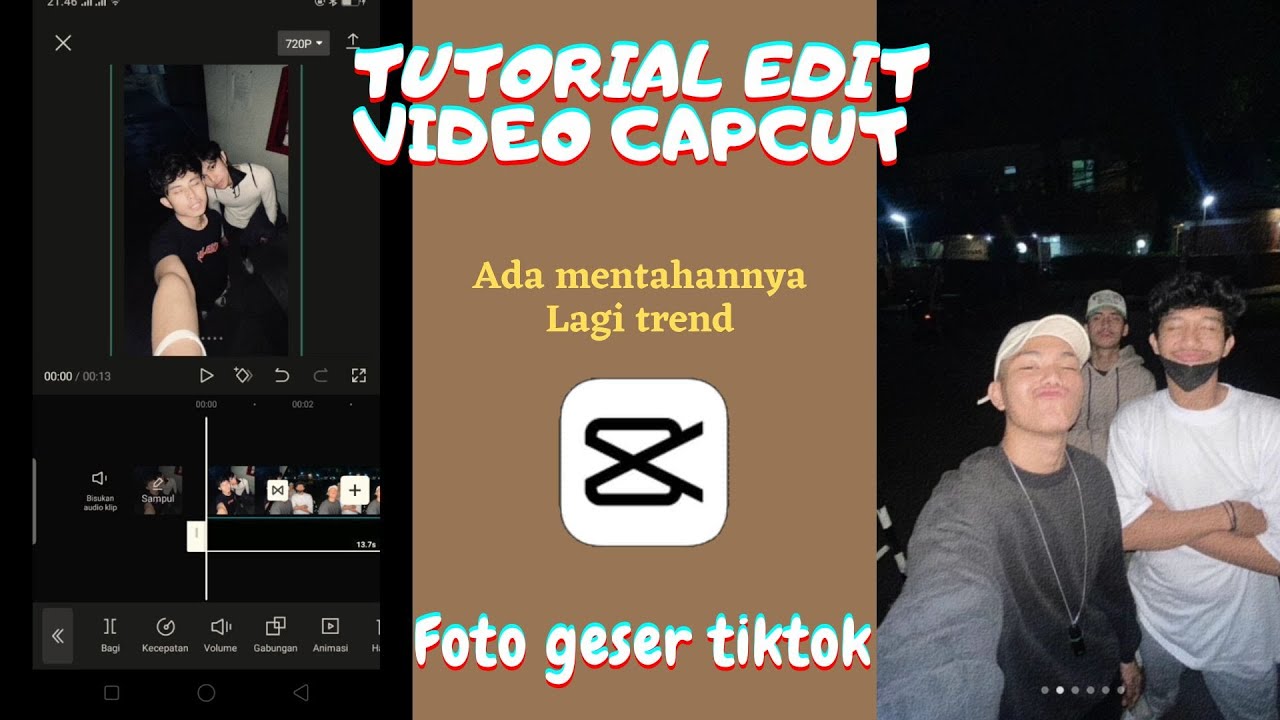 CARA EDIT TEMPLATE CAPCUT "FOTO GESER TIKTOK" SOUND KECE DALINDA - YouTube