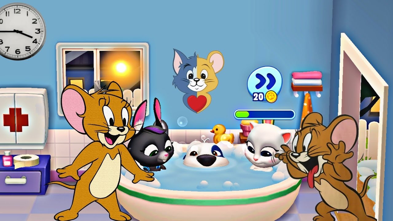 TOM FRIENDS BEST CARTOON VIDEO 📸📷 tom and Jerry friends amazing 🤩😍 ...