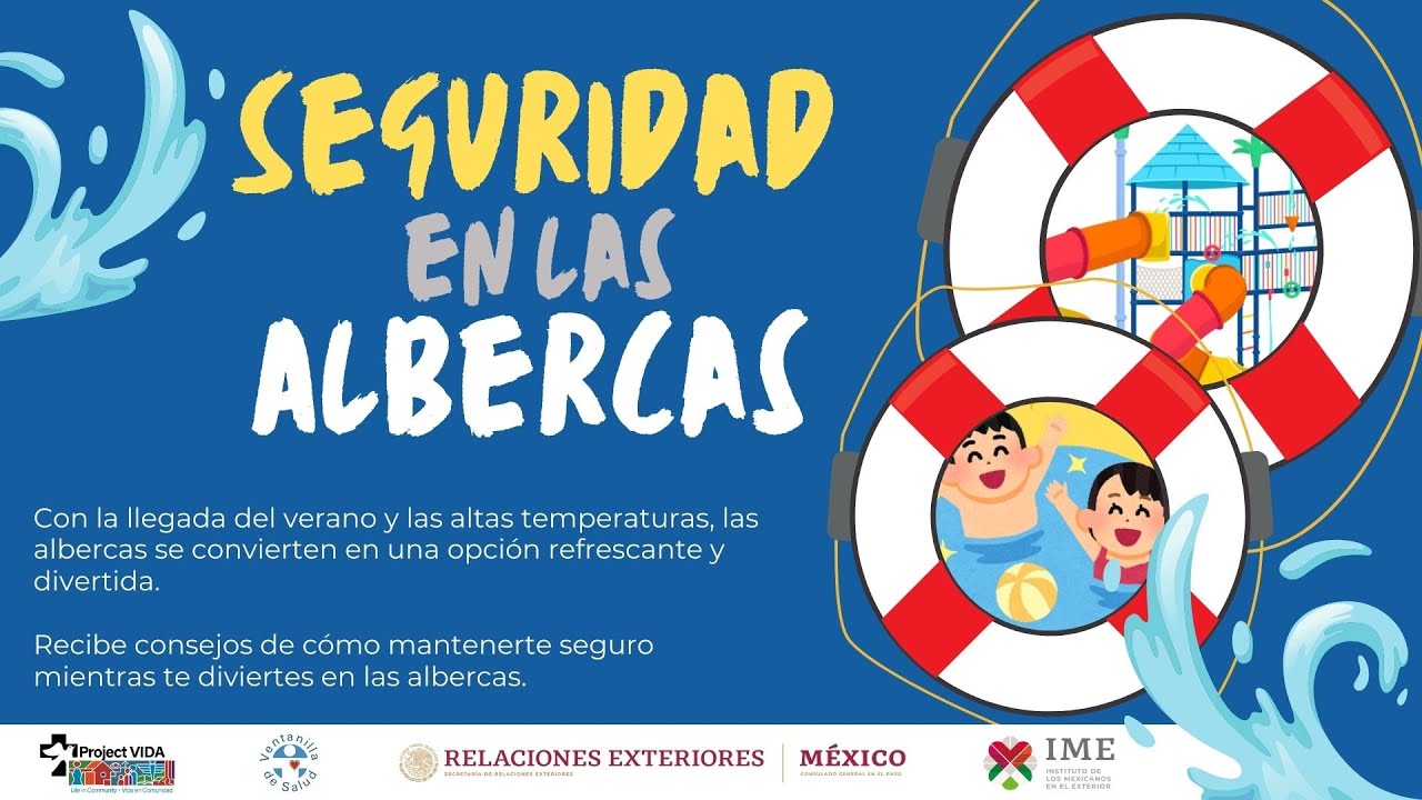 Seguridad en las albercas - YouTube
