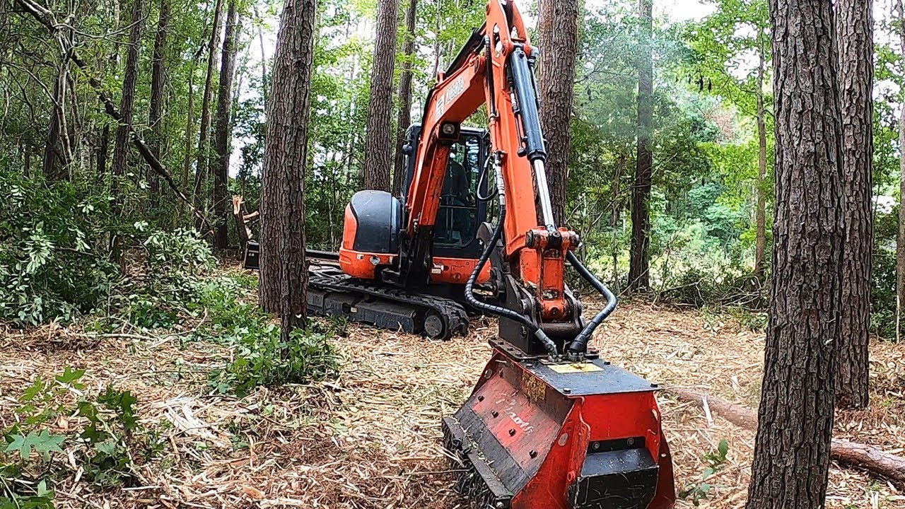 TOO TIGHT TO TAME! TECHNICAL OPERATING AROUND TIGHT TIMBER! - YouTube