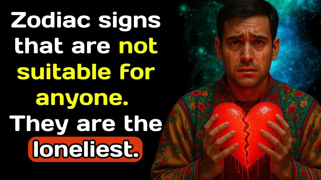 Zodiac signs that are not suitable for anyone. They are the loneliest ...