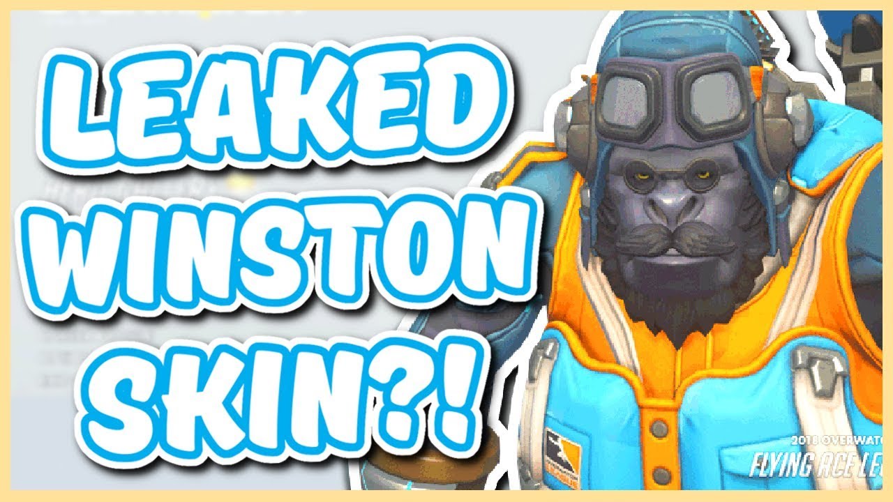 Overwatch - LEAKED LONDON SPITFIRE WINSTON SKIN?! - YouTube