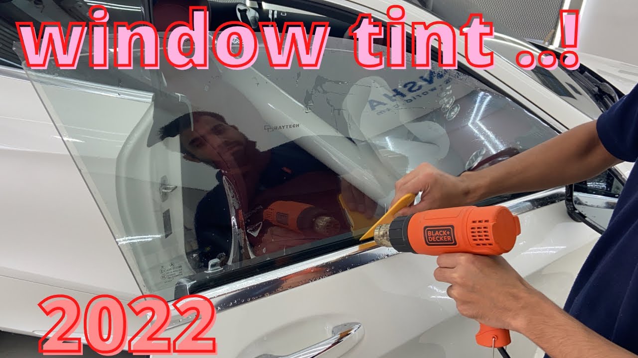 WINDOW TINTING: HOW TO TINT WINDOWS FOR BEGINNERS ! #carwindofilm - YouTube