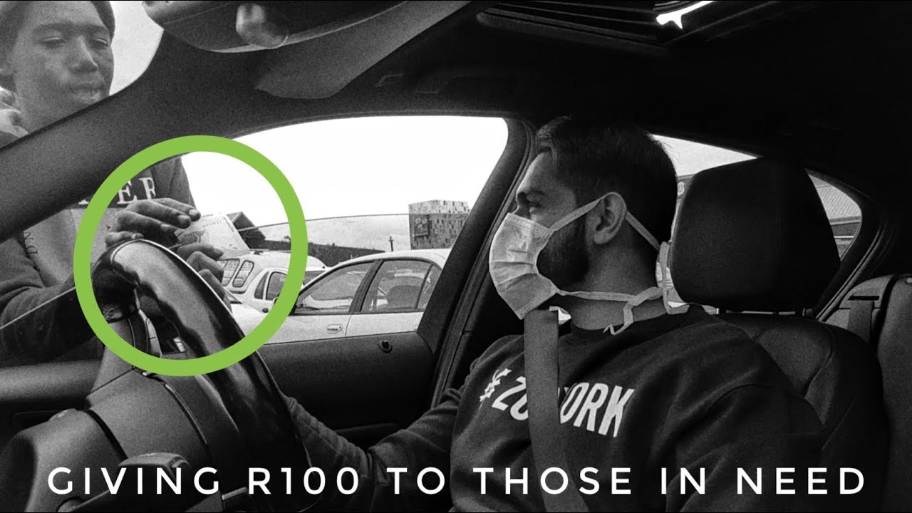 Giving R100 To People In Need - YouTube