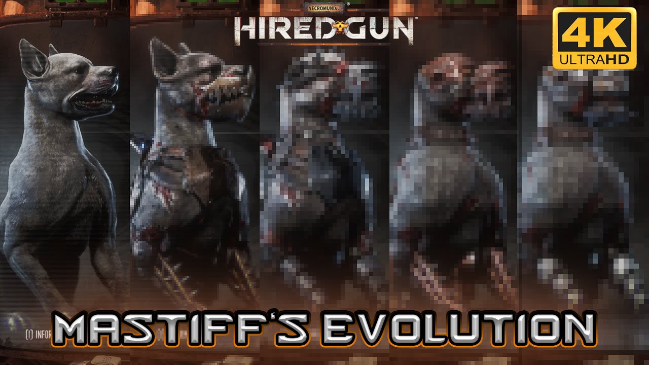 Necromunda Hired Gun - Mastiff Upgrades - Cyber Dog Evolution ...