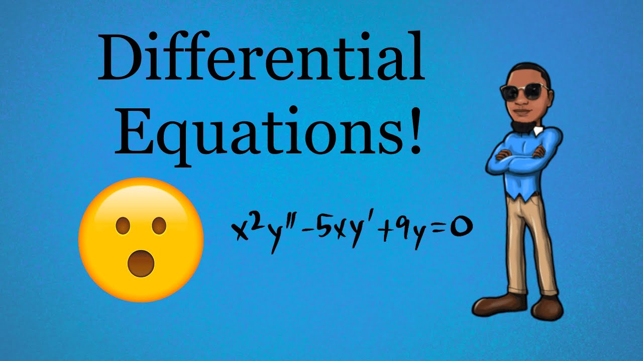 Differential Equations X 2y 5xy 9y 0 YouTube