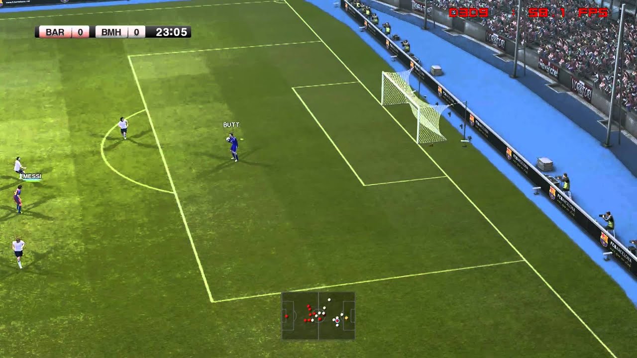 Pro Evolution Soccer 2011 PC Gameplay in 1080P - YouTube