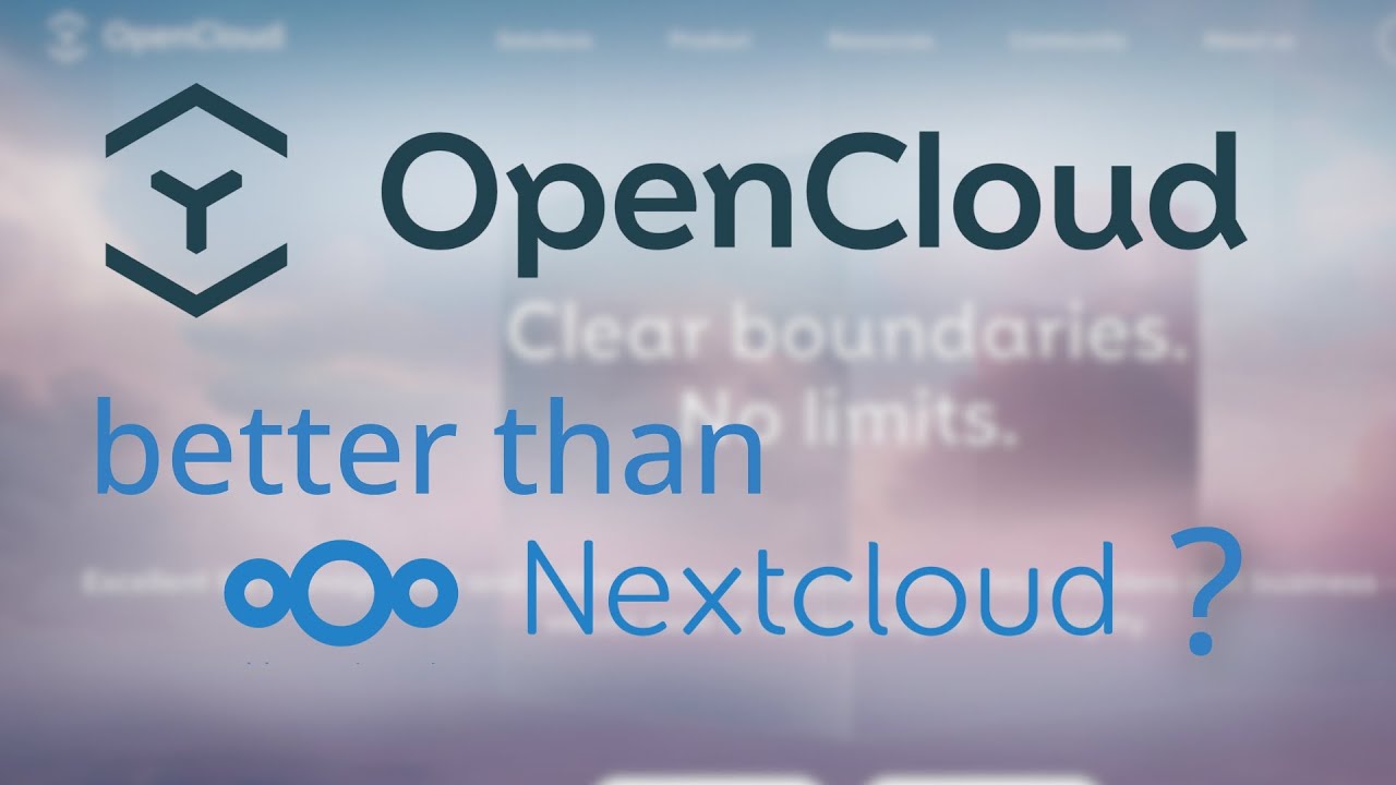 A new Alternative to Nextcloud? OpenCloud presented and local Installation - YouTube