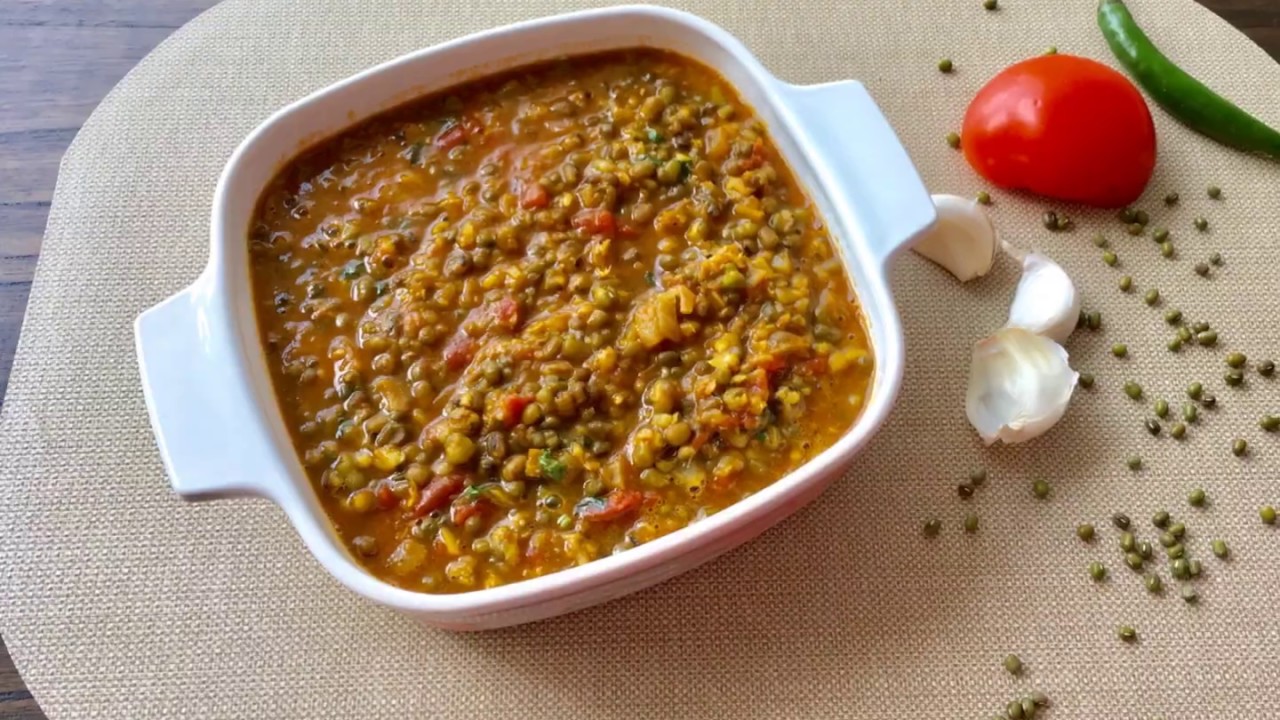 Maag nu Saag/Mung Daal Curry | Stove Top | Mumtaz Hasham - YouTube