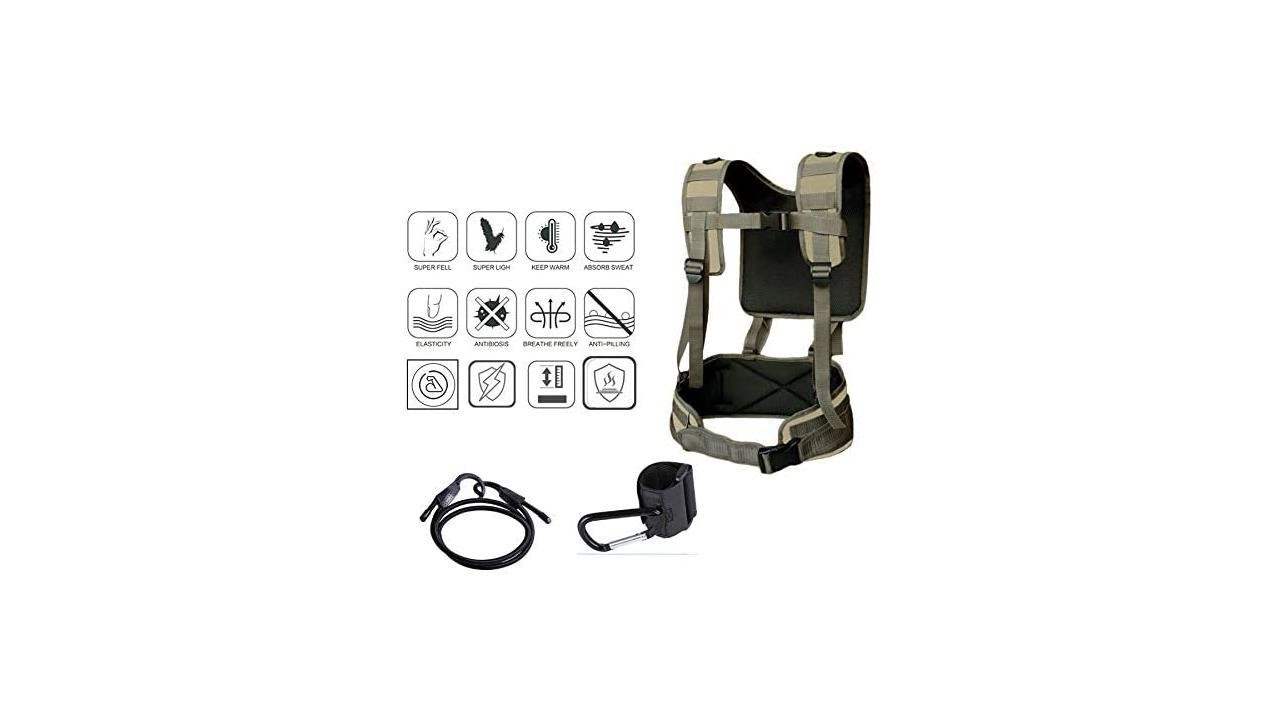 Metal Detector Generic Detecting Harness Sling Easy Swing Limb arm ...