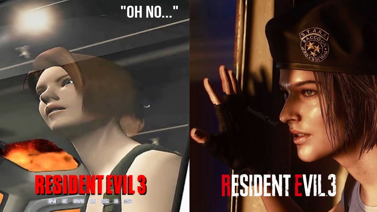 RE3 ENDING Scene 🔥 (ORIGINAL VS REMAKE) - YouTube