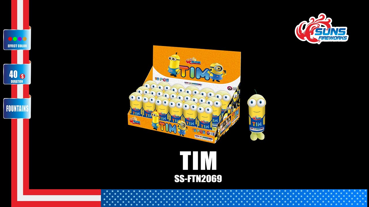 TIM Fountains SS FTN2069 from Suns Fireworks - YouTube