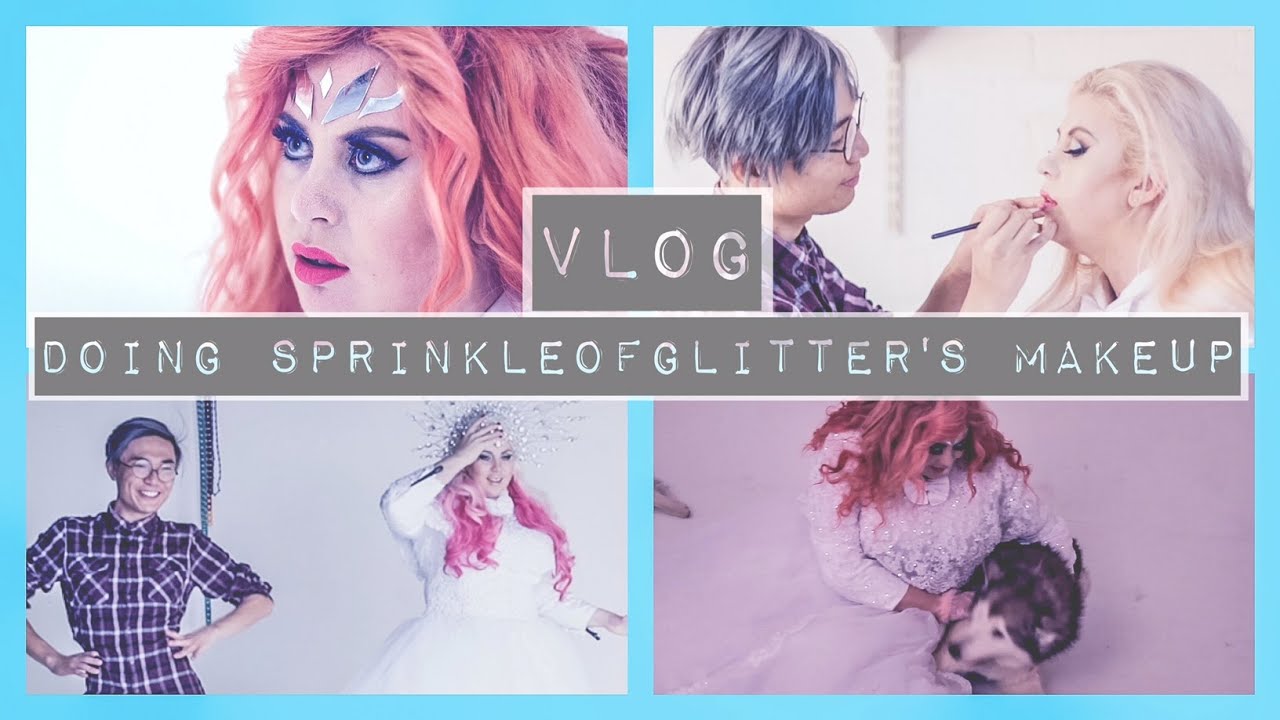 VLOG: Doing SprinkleOfGlitter Louise's Makeup | Marc Zapanta - YouTube