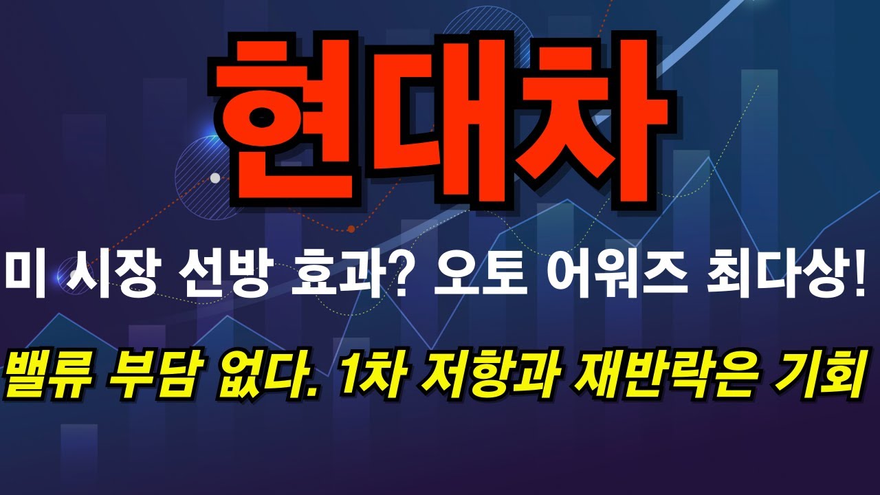 현대차 기아 현대차 어디까지 오를까 동행~ 현대차 현대차전망 현대차분석 현대차주가전망 현대차대응 현대차대응