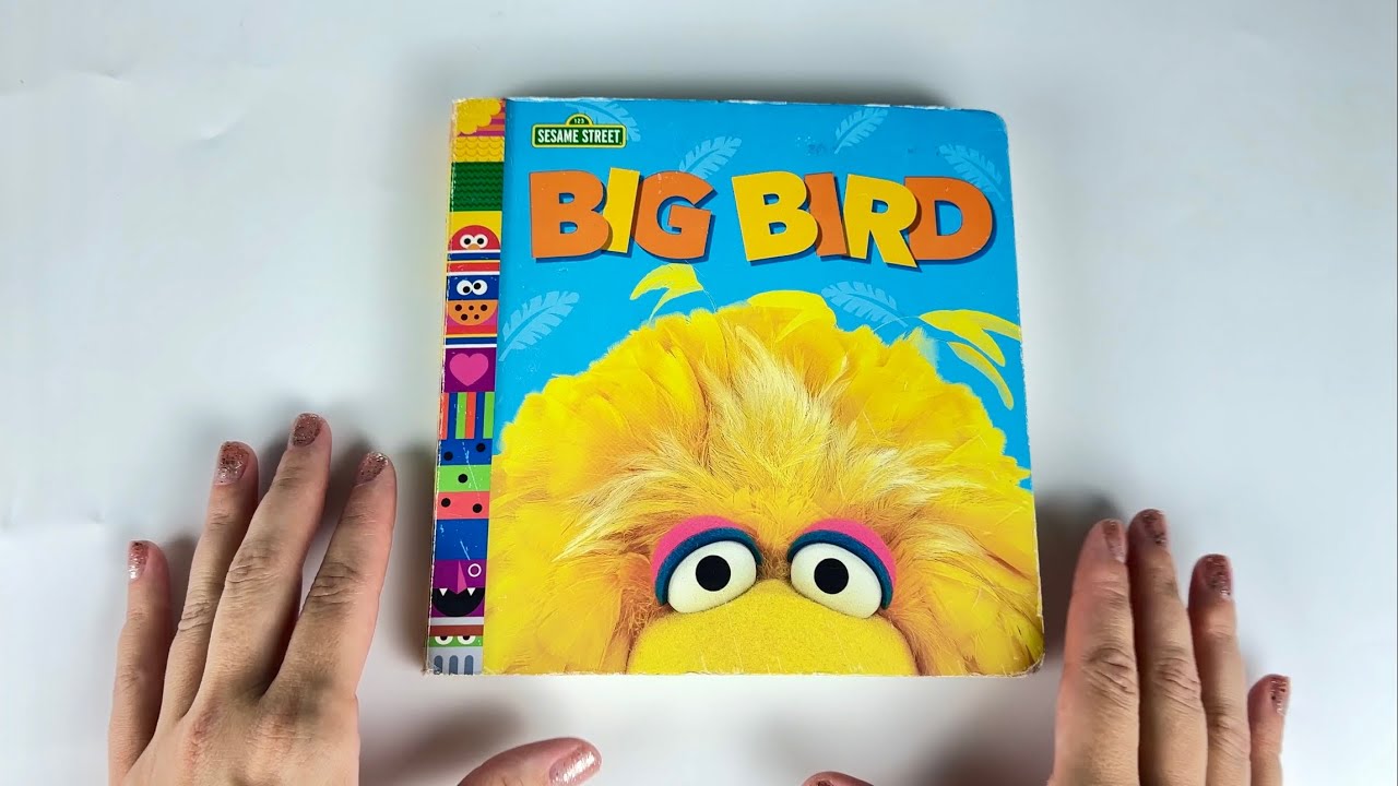 Big Bird Sesame Street board book read aloud | books for preschool ...