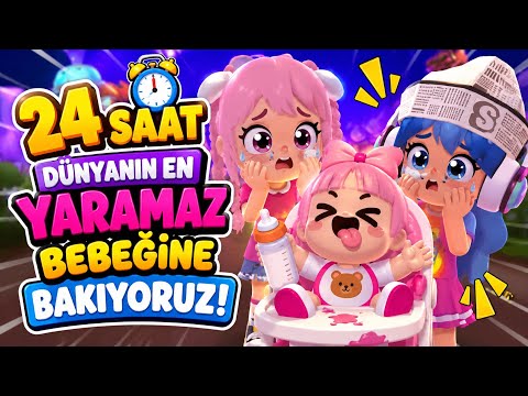 24 Saat Dünyanın En Yaramaz Bebeğine Bakıyoruz! ÇOK YARAMAZ😱