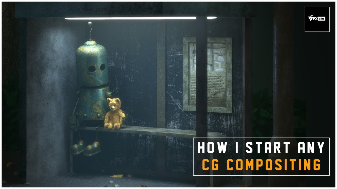 HOW I START ANY CG COMPOSITING | TIMELAPSE | VFX VIBE - YouTube