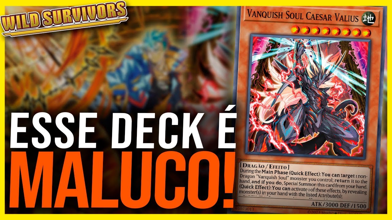 ENTENDA O DECK VANQUISH SOUL! (DBWS) - Yu-Gi-Oh! TCG - YouTube