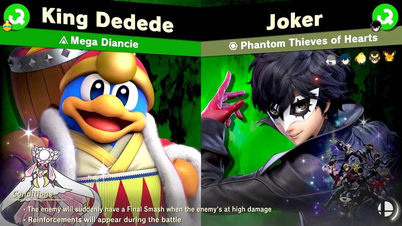 Super Smash Bros Ultimate: Phantom Thieves of Hearts Spirit Battle ...