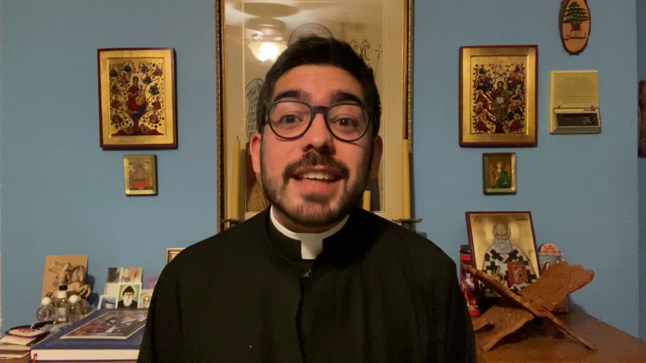 Finding of the Lord in the Temple by Father Michael Shami - YouTube