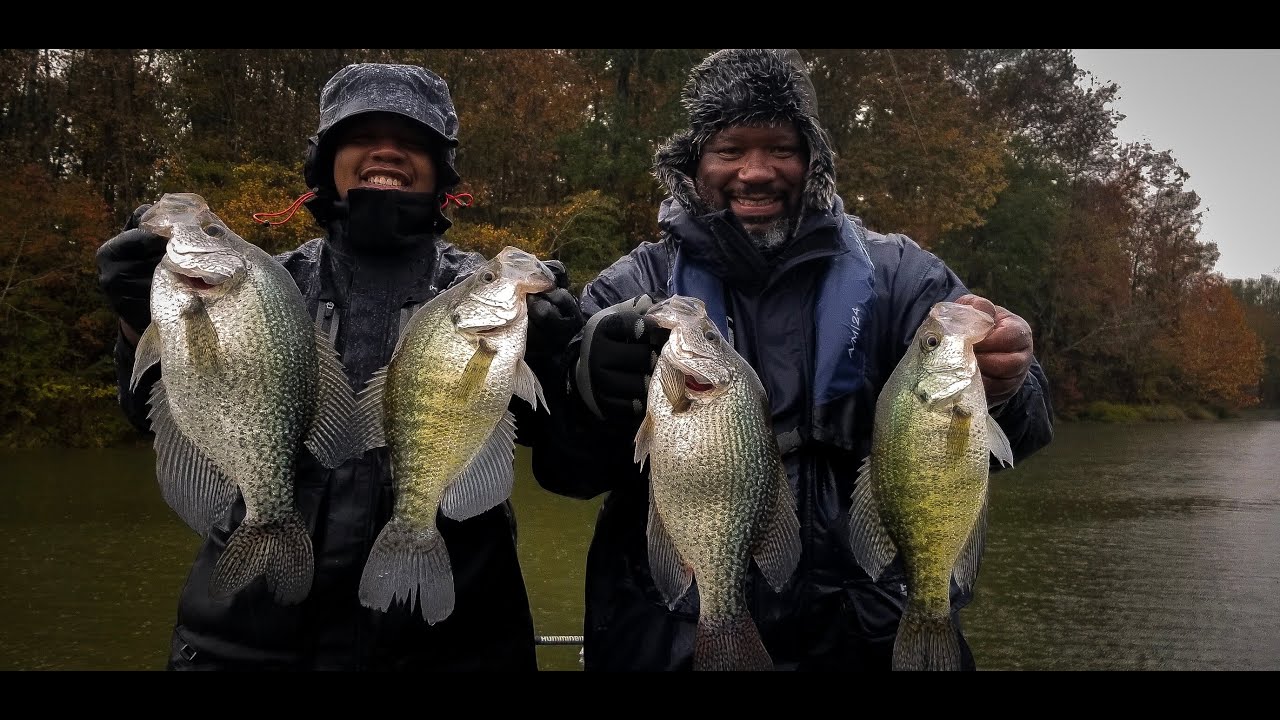 Cold Winter Crappie Fishing With A PRO!!! - YouTube