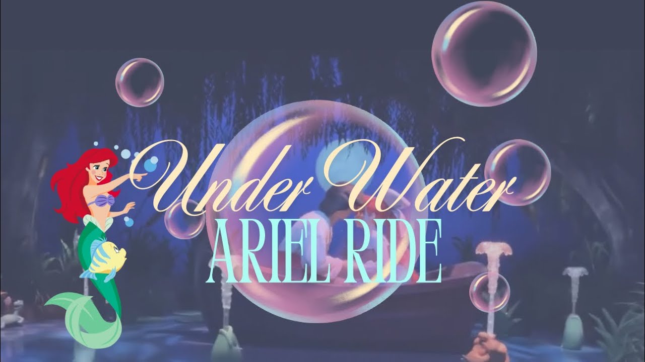 Disney World | Orlando , FL- Ariel Ride Underwater 🫧 - YouTube