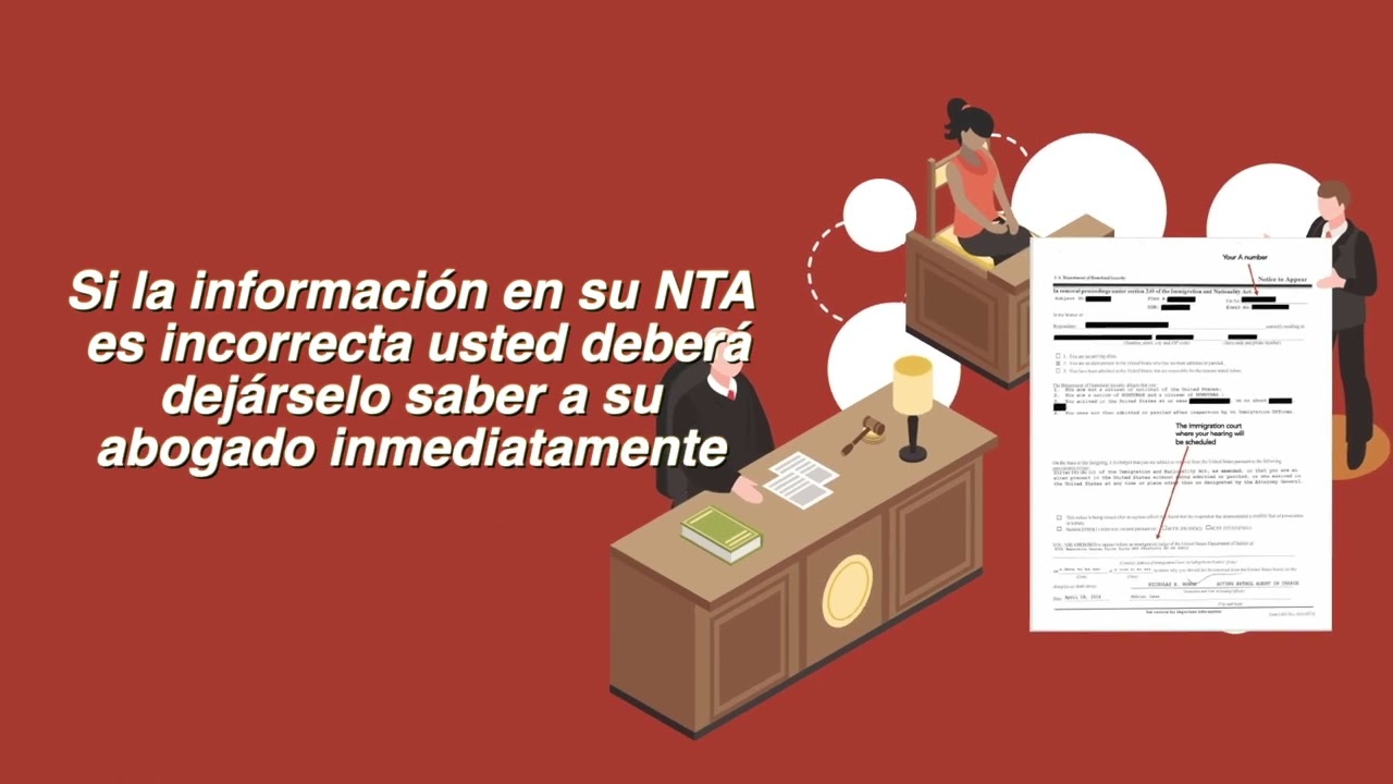 What is an NTA? What is a notice of hearing? How do I read it? - YouTube