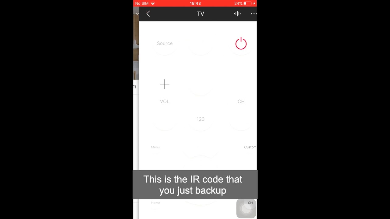 Tutorial | How to backup & recover IR code in IHC App - YouTube