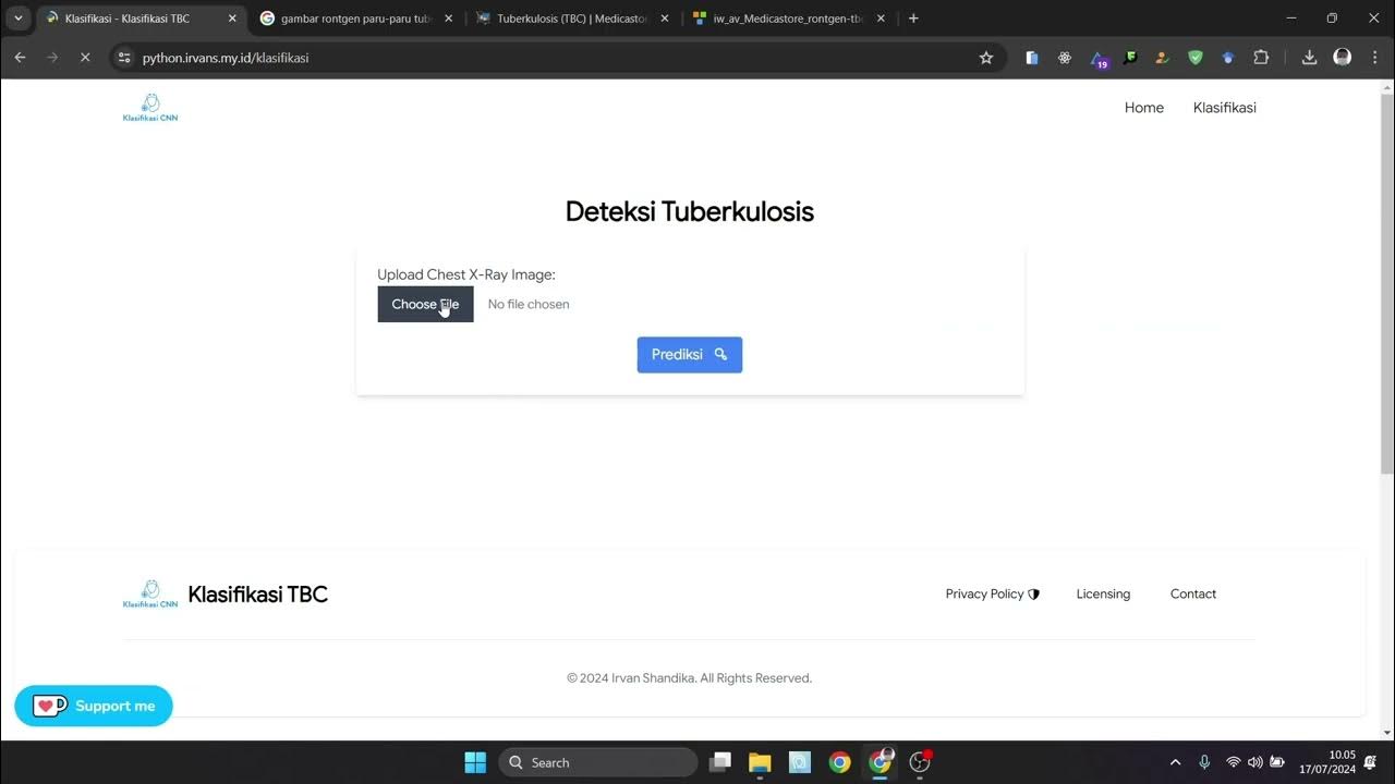 Demo Penggunaan Aplikasi Klasifikasi Dengan Menggunakan Flask Python - YouTube