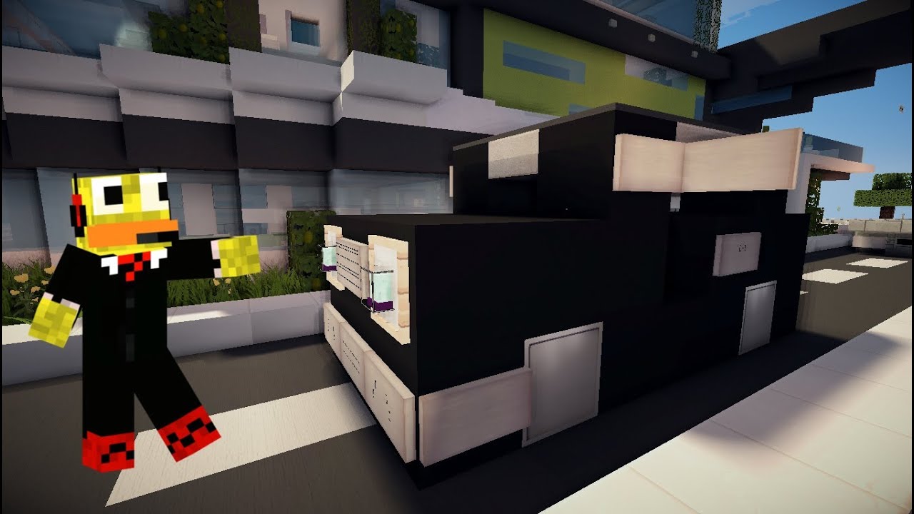 Minecraft: How to Build Range Rover - YouTube
