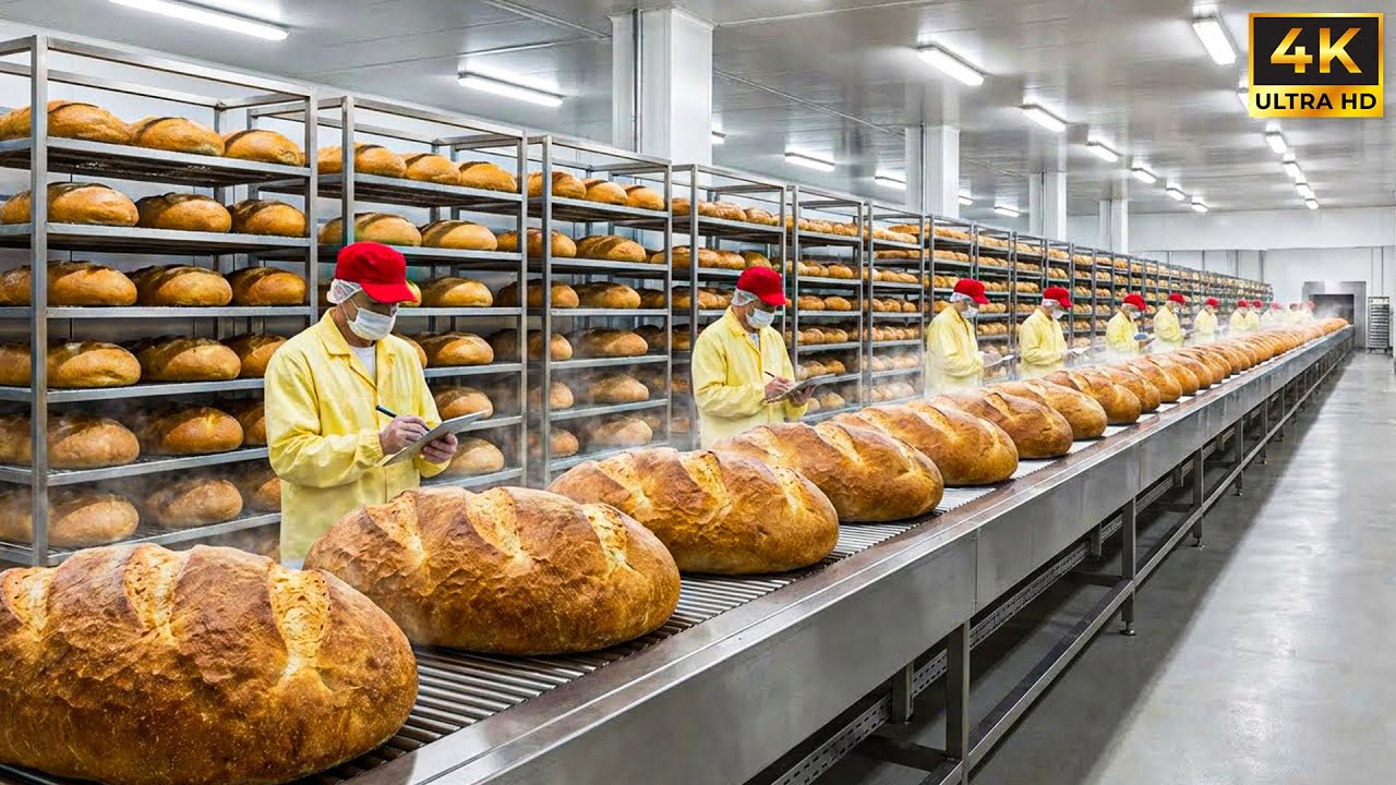 Inside the World’s Most Expensive Bread Factory: From Natural Barley to ...
