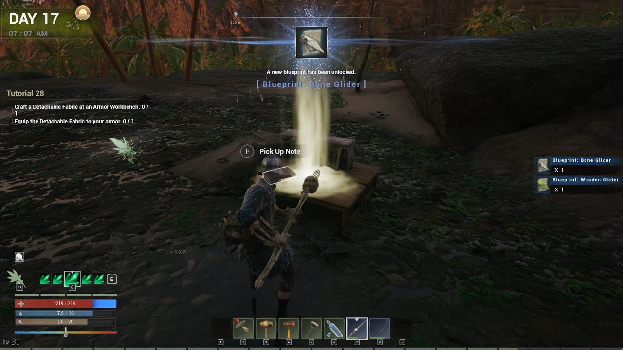 IfSunSets #30 How To Get The Blueprints For Bone Glider & Wooden Glider ...
