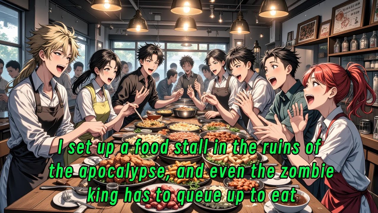 I set up a food stall in the ruins of the apocalypse, even the zombie ...